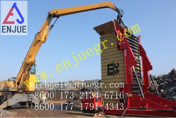 ISO 20 Feet 40 Feet Hydraulic Telescipic Container Tilter Hydraulic Container Tilter for Loading Corn and Rice Grains