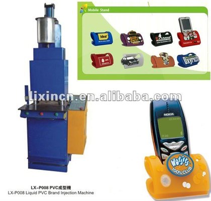 PVC injection plastic machine with heating and cooling automaticlly.