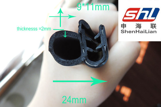Custom EPDM Sealing Strip For Electronics , EPDM Rubber Seals