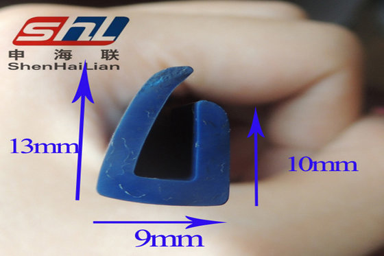 Aging / UV Resistance PVC Extrusion Profiles U Channel Seal 9 * 10 * 13mm