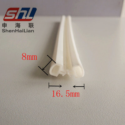 China factory direct supply Milk white Extrusion Silicone Rubber sealing strip