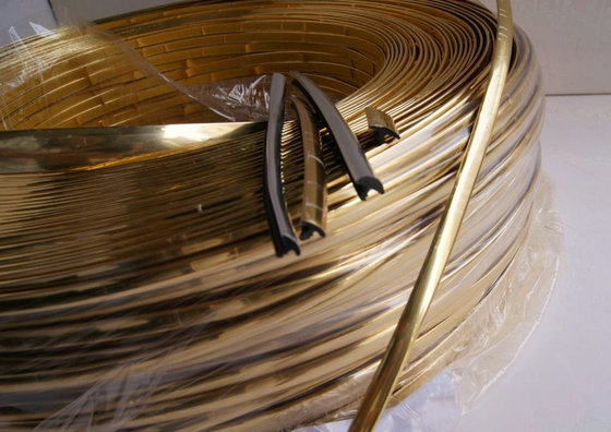 OEM UV Resistance PVC Extrusion Profiles Professional For Wind / Anti-Shake