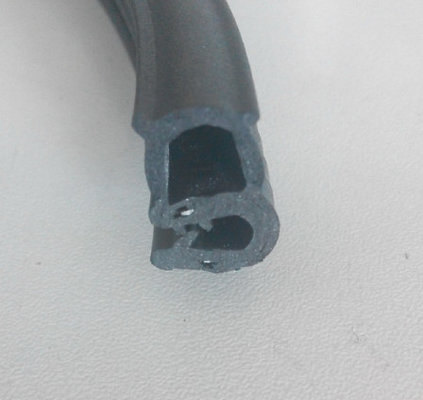 Custom PVC / EPDM Sealing Strip , Plastic Shower Door Seals Fireproof