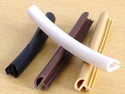 Door PVC Extrusion Profiles Waterproof , High Elastic and Ozone Proof