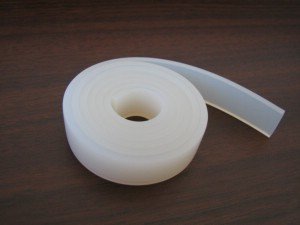 White EPDM / PVC Silicone Rubber Seal Fireproof With High Elastic