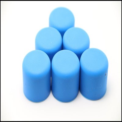 3D Drawing Molding Rubber Parts Sealing Profile Cylindrical Silicone Rubber Cap