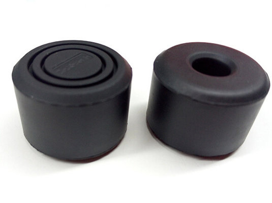 Black Rubber Shock Absorber Cylinder For Machinery Equipments