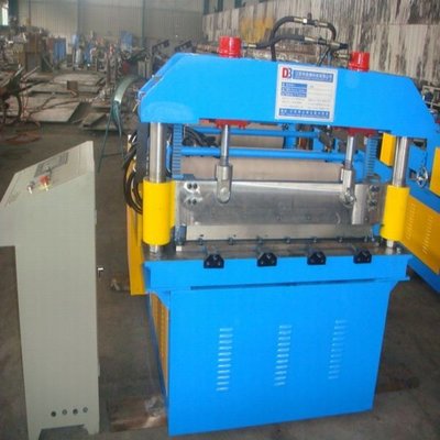 Down Pipe Cut to Length Slitting Line Machine with Rubber Main Shaft Material10m-15m/min