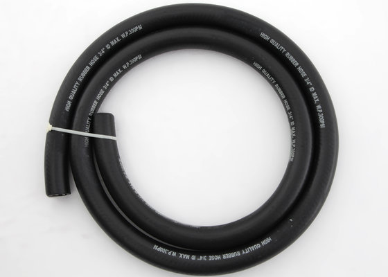 Fiber Braided Flexible Rubber Hose , Rubber Fuel Injection Hose For Diesel , Oil Fuel