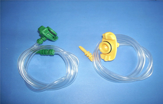 High Density Lightweight Clear Flexible Barrel Adapter Assembly 3CC / 5CC
