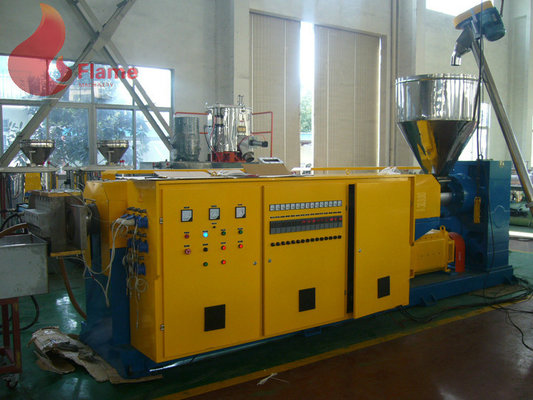 High Efficient Single Screw pvc extrusion machine For PP PE , Electrical heating