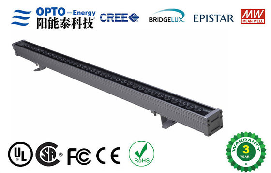 DMX 9 Watt RGB Led Wall Washer Lighting / led stage lighting with Silicon Rubber Sealing