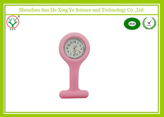 Eco - Friendly Soft Yellow Silicone Rubber Nurse Watch Band 24mm / 16mm