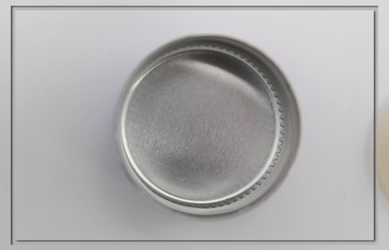 30.2×19mm syrup packaging aluminium bottle caps with silicone rubber stopper