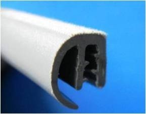 Non-toxic Sunroof trim lace Extruded Plastic Parts Co-extruded plastic seal