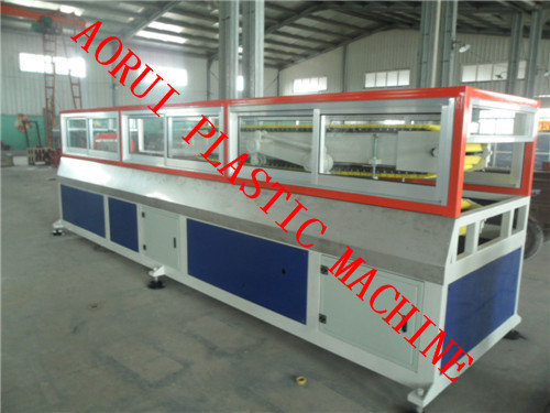 WPC Floor Plastic Profile Extruder , Plastic Profile Machine for Plank