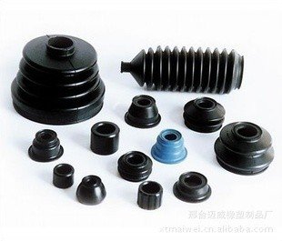 Automobile Rubber Molded Spare Parts Shaped Pieces 30 - 80 Shore A High Elasticity