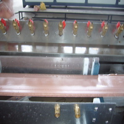 Outdoor / Indoor Flooring Window Door PVC Extrusion Line With Different Mould