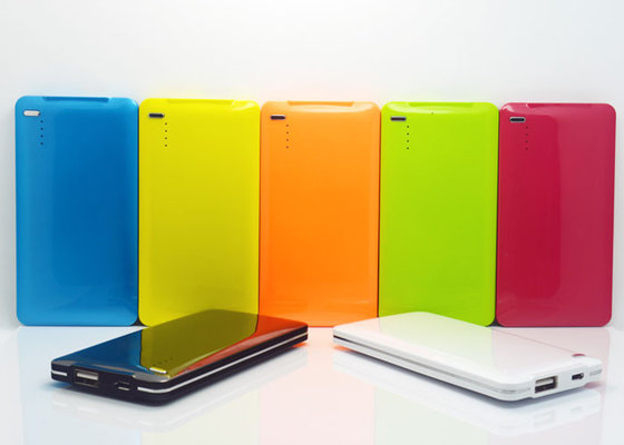 Colorful 4000mah Lithium Polymer Power Bank for Door to Door Gift