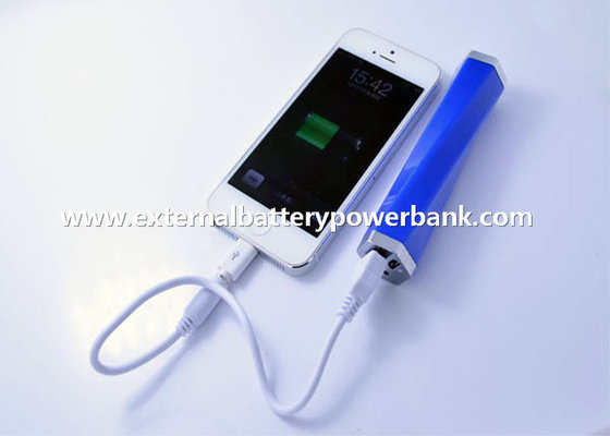 DC5V 1A Universal UV Plastic Flashlight Portable Mobile Power Bank 2200mah