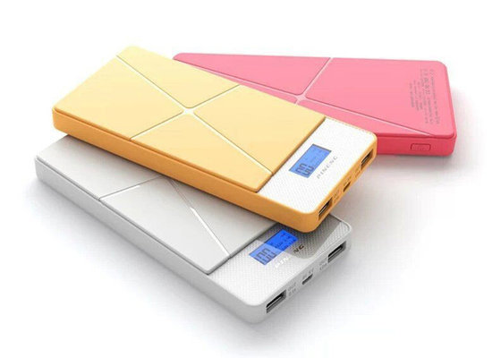 Fashion LCD Dispaly Super Slim Power Bank With 7800mAh 10000mAh