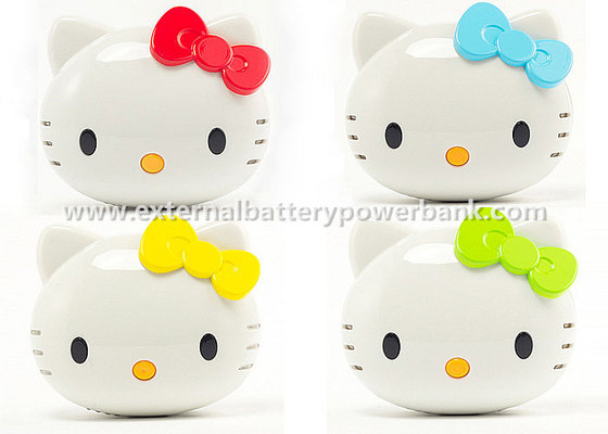 Hello Kitty Iphone / Ipod Mobile Charging Power Bank USB 18650 5200mah
