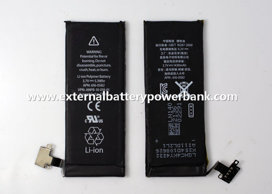 1430mah High Power Rechargeable Li-ion Polymer Battery for iPhone4S