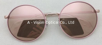 China Retro metal sunglasses accessories round shape for Fashion glasses supplier