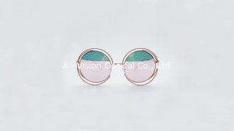 China Metal Sunglasses Fshion for women hotsell in 2019 UV 400 young ladies' style supplier