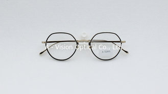 China Mens Pure Titanium Full rim Eyeglasses Business Optical Glasses Frame Clear Lens supplier
