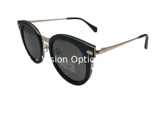Round retro style acetate sSunglasses Women UV protection 400 supplier