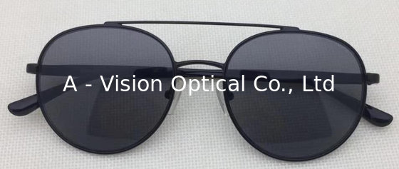 Retro metal sunglasses accessories round shape for Porsche design supplier