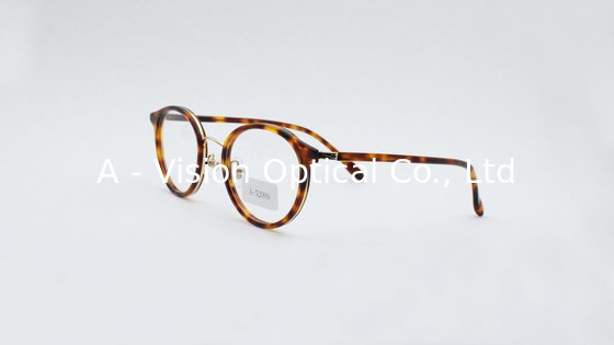Round Unisex frame skin-friendly handmade acetate reading glasses supplier