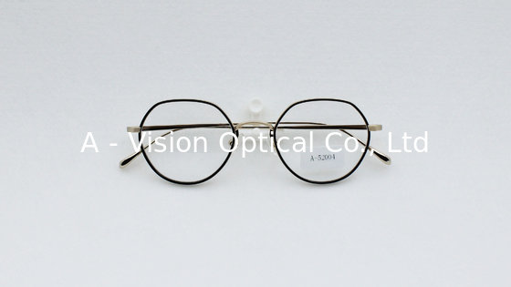 Mens Pure Titanium Full rim Eyeglasses Business Optical Glasses Frame Clear Lens supplier