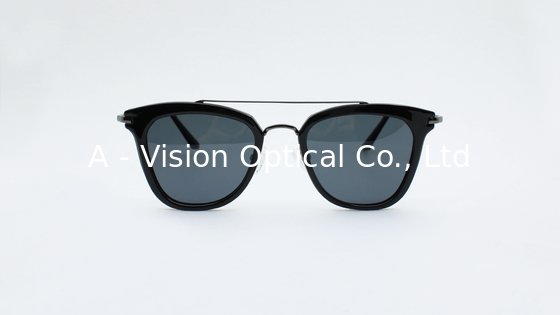 Mens Sunglasses New Rectangular Design Metal Sunglasses UV Protection supplier