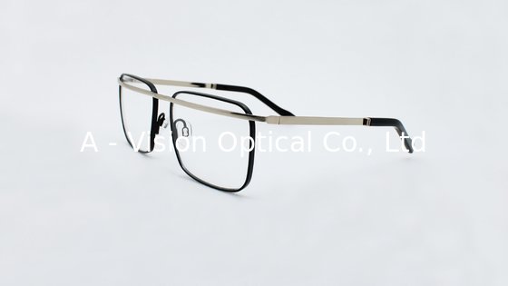 Creative designer metal Sunglasses Unisex Glasses Suqare shape demo clear lens supplier