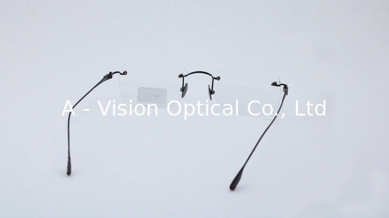 Unisex reading glasses frame titanium high quality glasses rimless collection 2019 supplier