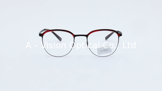 Fashion Titanium Frame Reading Glasses Men Women Super-Light Diopter Presbyopic Eyeglasses supplier