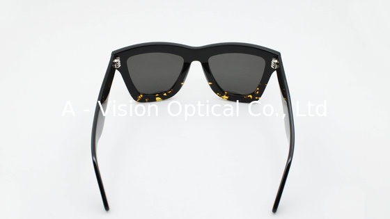 Oversized big Square Sunglasses Fashion acetate handmade frames for Men Women sun wear UV 400 Vintage design supplier