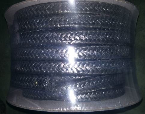 carbon fiber braided packings impregnated PTFE mulsion