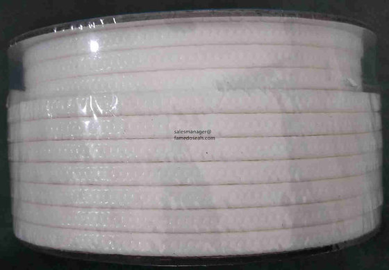white PTFE braided packings with silicone oil FMD-P01