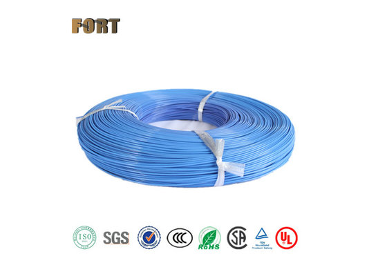 Household Electrical Silver Teflon Wire , Lighter Weight Solid Core Wire