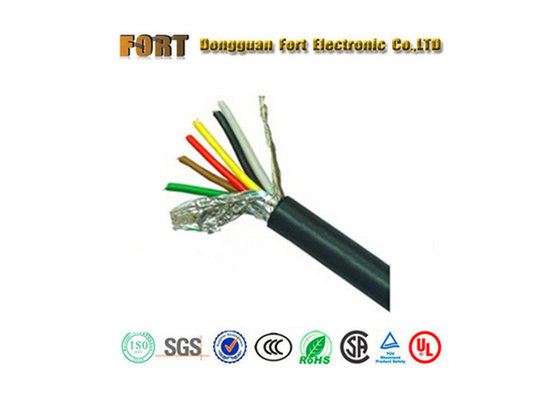 2500V Testing Voltage Teflon Coated Wire , Transparent Thin Insulated Wire