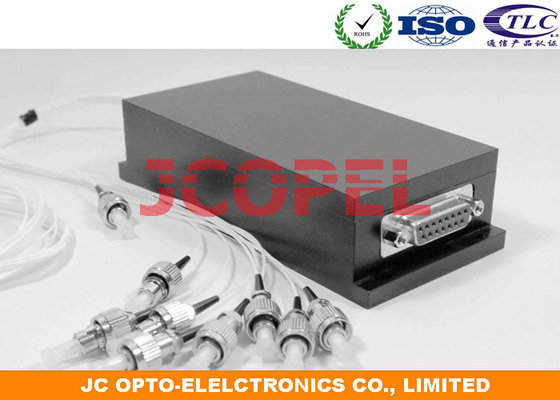 8 Channel Fiber Optic Switch Step Motor Mechanical Optical Switches for OXC OADM System