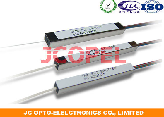 Bare FTTX Fiber Optical PLC Spliter 1.0M Length With Fan Out Distribution