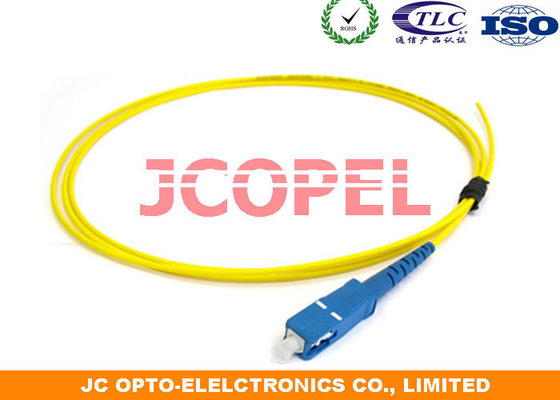 G652D Fiber Optic Cable Patch Cord For Fiber Distribution Fiber Optical Pigtail IL 0.3dB