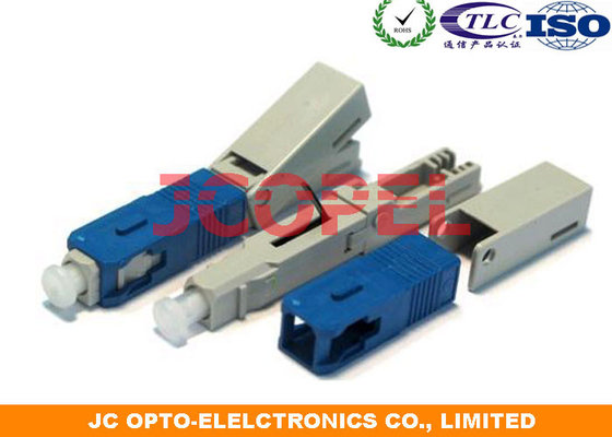 Optical ST Fiber Connection 0.5dB Fastest Connectors Easy Assemble Fiber Line Repair