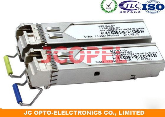 20km Fiber Optic Transceiver Switch Converter SFP Module RoHS 1.25 Gbps 1310nm