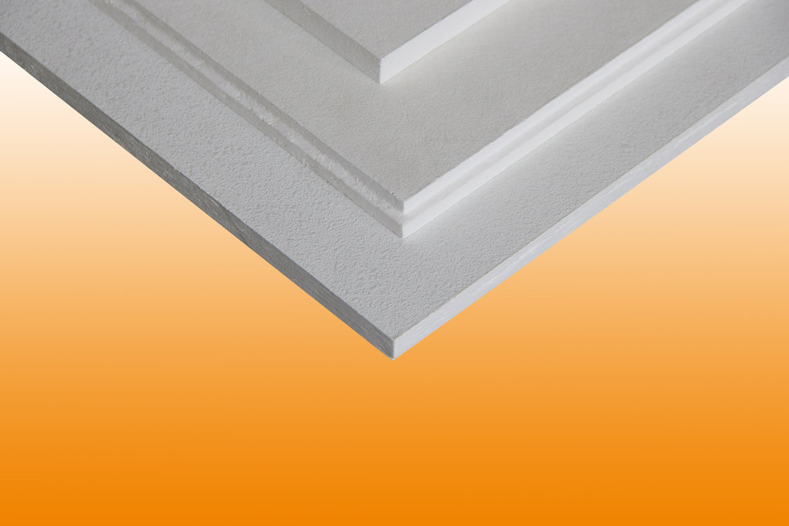 Thermal Resistant Suspended Acoustic Fiberglass Ceiling Panels / Tiles For Office , Customized Size