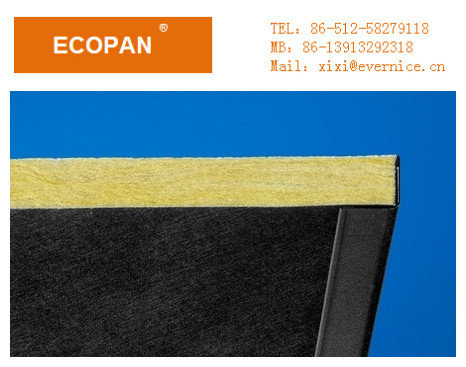 High Density Fiberglass Ceiling Panels Heat Insulation , 600 x 1200 Washable Ceiling Tiles